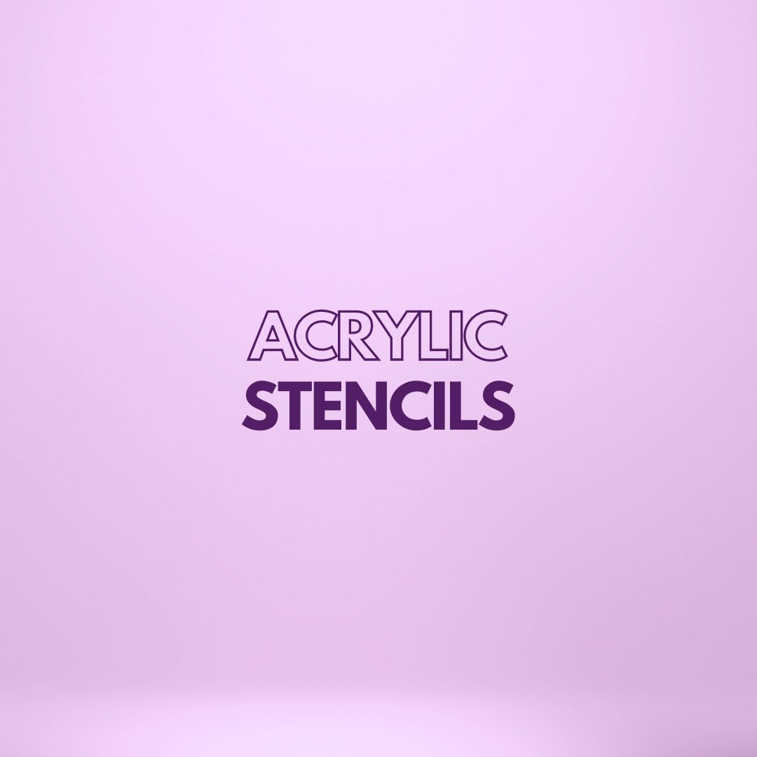 Acrylic Stencils – ACC Sublimation Blanks & Designs