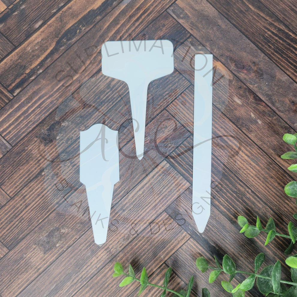 Sublimation ALUMINUM plant stake blanks, metal plant stake blanks for ...